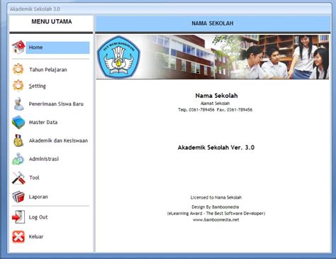 Program Pembayaran Spp Sekolah Vb Net