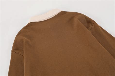 가바바 남녀공용 Crhsup 오버핏 카라 긴팔 티셔츠 G77432 빅사이즈 S~xl