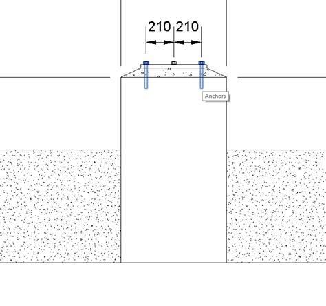 Can T See Anchors In Section View Autodesk Community