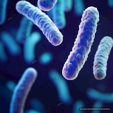 Ai创作图乳酸杆菌 弯曲杆菌 复合菌群 嗜热微生物 变形杆菌 海马巴氏杆菌 微生物组 幽门螺杆菌 幽门螺旋杆菌 丙酸杆菌 霍乱菌 乳酸菌双歧杆菌 结核杆菌 益生菌效果图 益生菌显微镜放大图