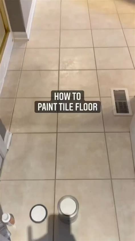 How to paint tile floor bathroom – Artofit