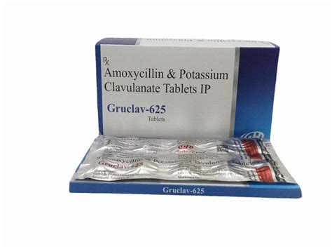 Amoxicillin Potassium Clavulanate Tablet Ip 625 Mg At ₹ 2048box In