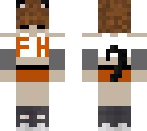 Emo Catboy Femboy Hooters Minecraft Skin