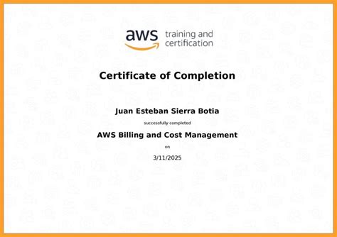 Aws Cloudfinance Costoptimization Awsbilling Costmanager Juan Esteban Sierra Botia