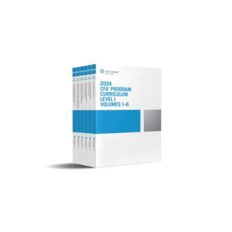 2025 CFA Program Curriculum Level I Box Set Volumes 1 6 Brochado CFA Institute Compra