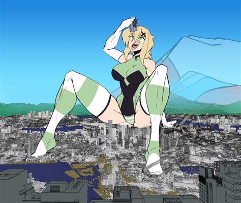 rule 34 1girls akatsuki kirika big ass enormous breasts giant