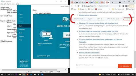 Documentation Page Responsive Issue Documentation Uipath