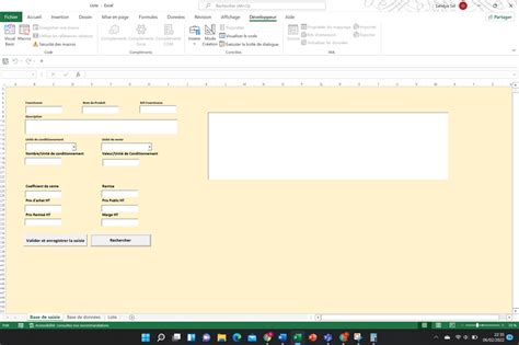 Créer une boîte de recherche VBA Forum Formule Excel