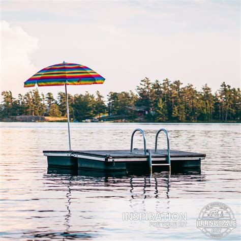 Gallon Drums Floating Dock Kit Illing Packaging Store