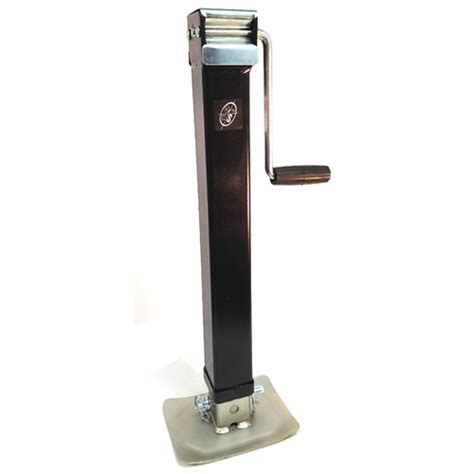 8000 Lbs Ram® Side Wind Weld On Square Tube Drop Leg Jack Tjd 7000s