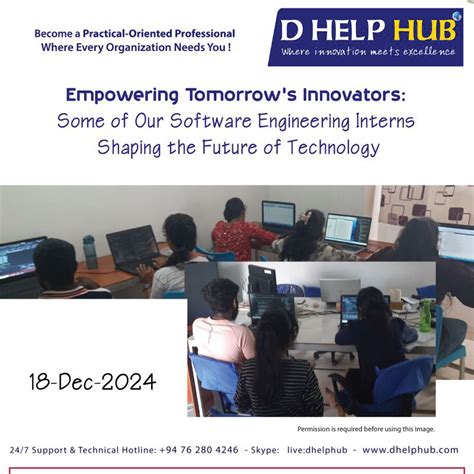 Internship At D Help Hub Software Engineering And Fashion Design