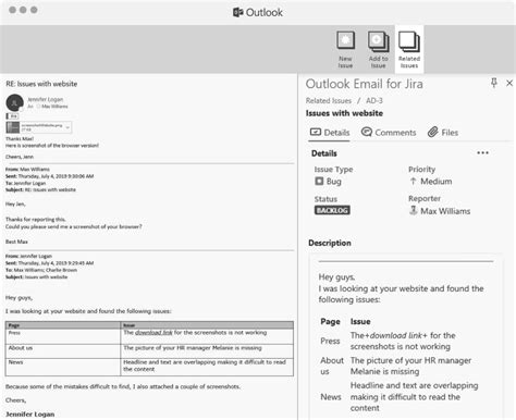 how to setup jira outlook integration in 2025