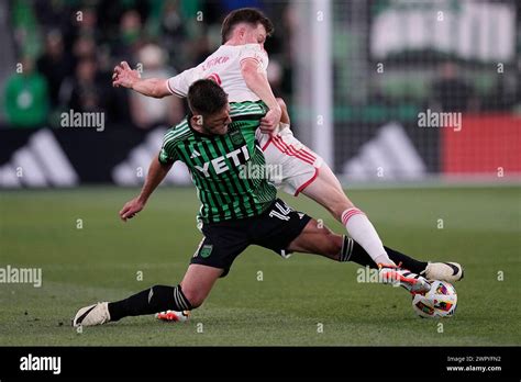 Austin Fc Forward Diego Rubio 14 And St Louis City Midfielder Chris