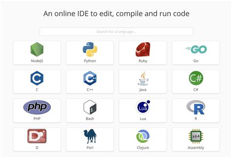 Mycompiler Es Una Web Donde Puedes Practicar Con 16 Lenguajes De