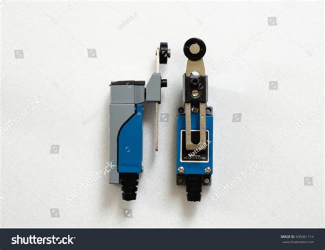 Arm Type Metal Limit Switch Isolated Stock Photo 435061714 Shutterstock