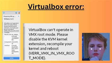 Virtualbox Error Virtualbox Can T Operate In Vmx Root Mode Youtube