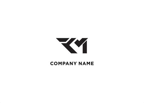 Vector de diseño de letras del logotipo de RM | Vector Premium