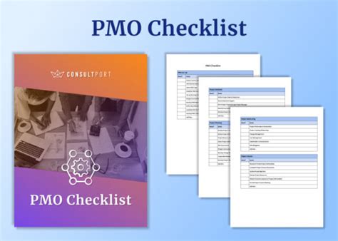 Pmo Templates And Checklist Consultport