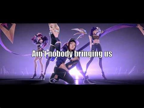 KDA Pop Stars Lyrics YouTube