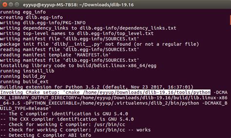 Yapay Zeka Labs Dlib Python Kütüphanesinin Ubuntu ya Kurulumu