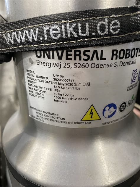 Universal 10e Robot Ibid Machinery