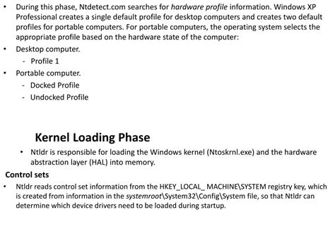 PPT Windows XP Boot Process PowerPoint Presentation Free Download ID 5229044