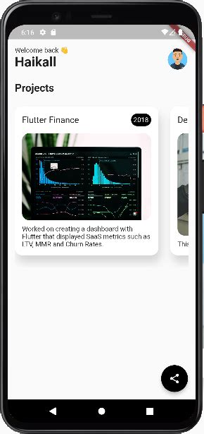 GitHub Haikallfiqih Flutterportfolio Flutter Portfolio Template