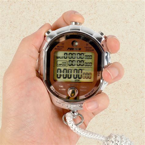 Hot New Digital Lcd Running Timer Chronograph Sports Stopwatch Counter