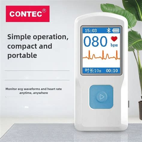 Ecg Monitor Ecg Health Monitor Ecg Tester Electrocardiograph Portable