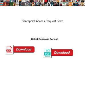 Fillable Online Sharepoint Access Request Form Sharepoint Access Request Form Castrol Fax Email
