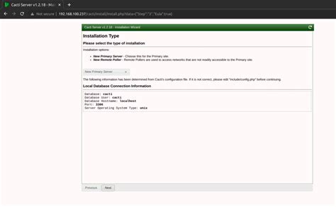 Install And Configure Cacti On Rocky Almalinux 8 Cloudspinx