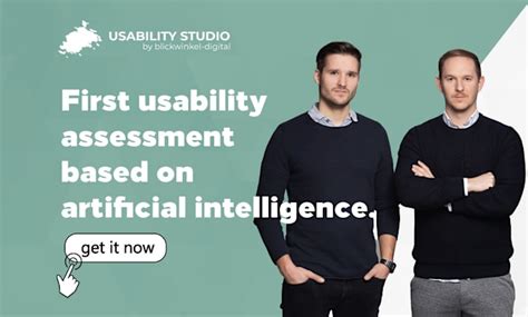 do a first usability assessment based on artificial intelligence by