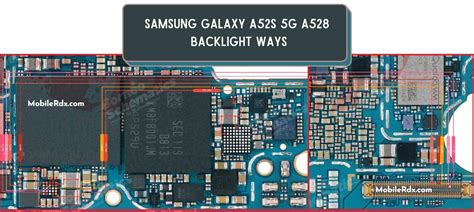 Samsung Galaxy A52s A528 Backlight Ways Repair Display Light Problem