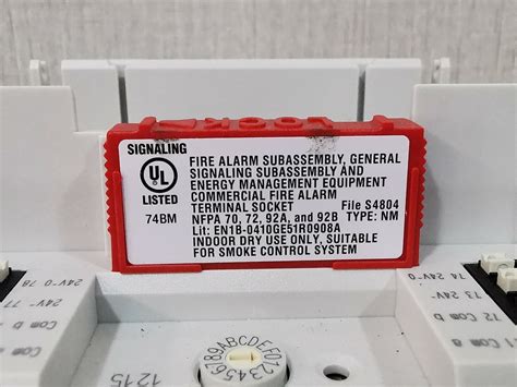 Honeywell XS823 Terminal Socket NEW WITH FHILTY BOX EBay