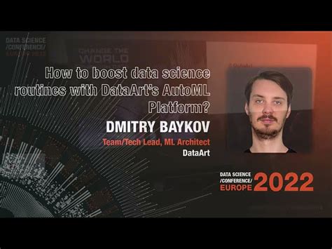 Free Video Boosting Data Science Routines With Dataarts Automl