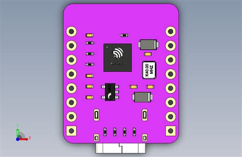 Esp32 C3 Oled4 2 Step 模型图纸下载 懒石网