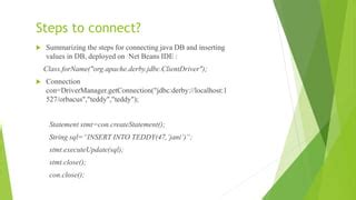 Jdbc PPTX