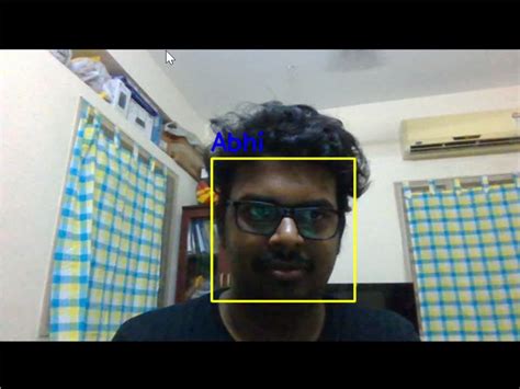 abhishek karthik manikandan on linkedin opencv facerecognition