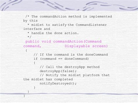 Ppt Java 2 Platform Micro Edition J2me Powerpoint Presentation