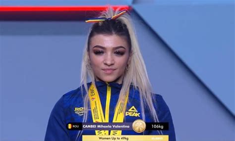 Mihaela Cambei A Câștigat Trei Medalii De Aur La Campionatele Europene