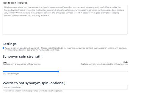 Make Unique Text Emails Articles And More With Our Text Spinner