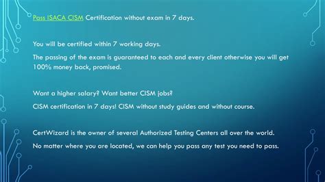 Ppt 100 Pass Isaca Cism Without Exam Or Training Powerpoint Presentation Id 9782049