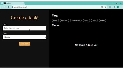 Video Yashwanth Valusa On Linkedin Nxtwave Mytask Productivity Taskmanagement React