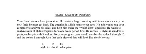 github kiril spasov salesanalysisproblem two dimensional array