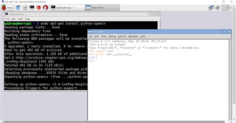 hello raspberry pi install opencv 2 on raspberry pi python 2