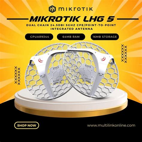 Mikrotik Lhg 5 Ac At ₹ 5800 Wireless Antenna In New Delhi Id 2850581399012