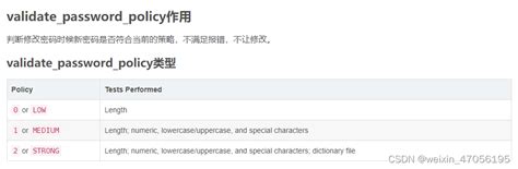 Linux中修改mysql的默认密码报错 Error 1819 Hy000 Your Password Does Not Satisfy