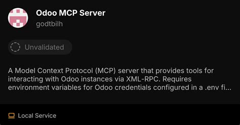 Odoo Mcp Sunucusu Mcp Servers · Lobehub