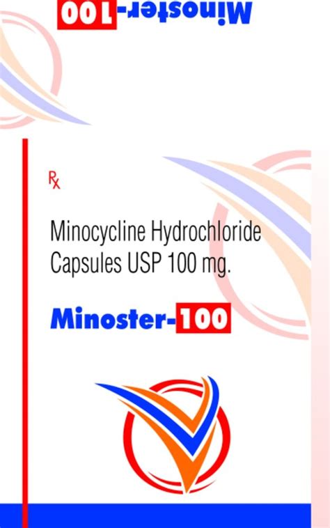 Minocycline Hydrochloride Capsules 100 Mg At ₹ 180 Box In Vadodara Id 10192848473