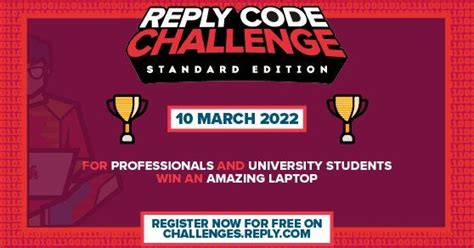 Reply Code Challenge 10 March I Think Its A Good Opportunity To